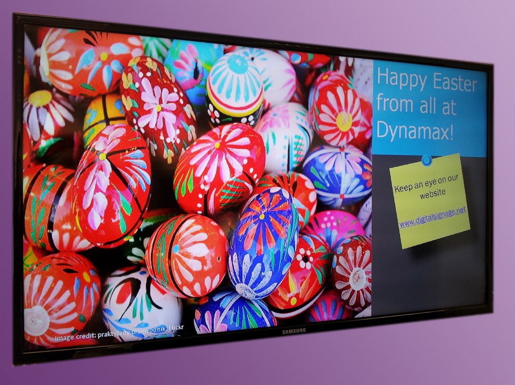 How to put digital signage to good use at Easter